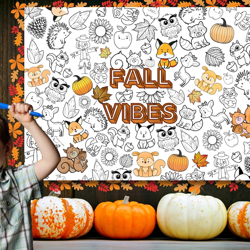 Colouring Poster - Etsy