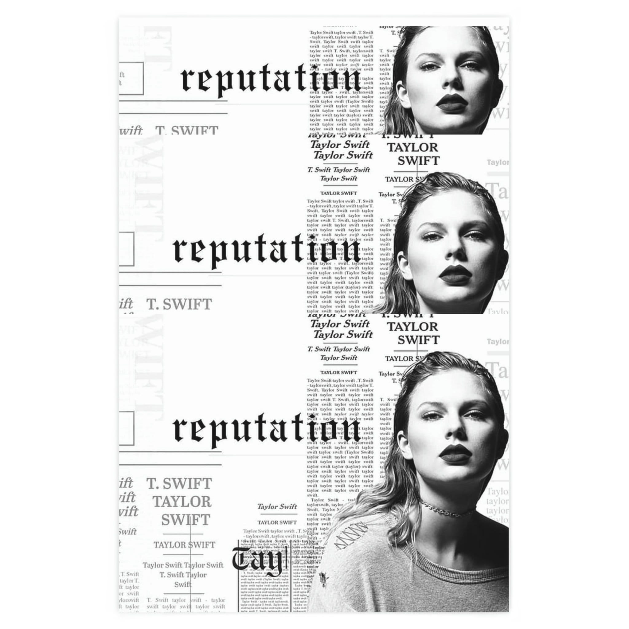 Taylor Wrapping Paper, Taylor Reputation Wrapping Paper sold by Lobe ...