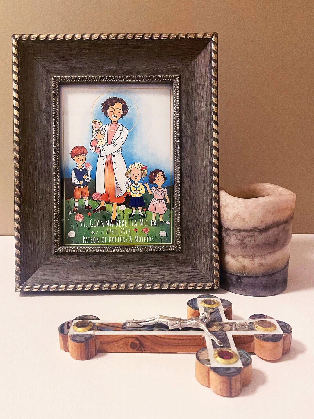 St. Gianna Beretta Molla, Catholic Saint, Catholic Gift, Saint Print - Etsy