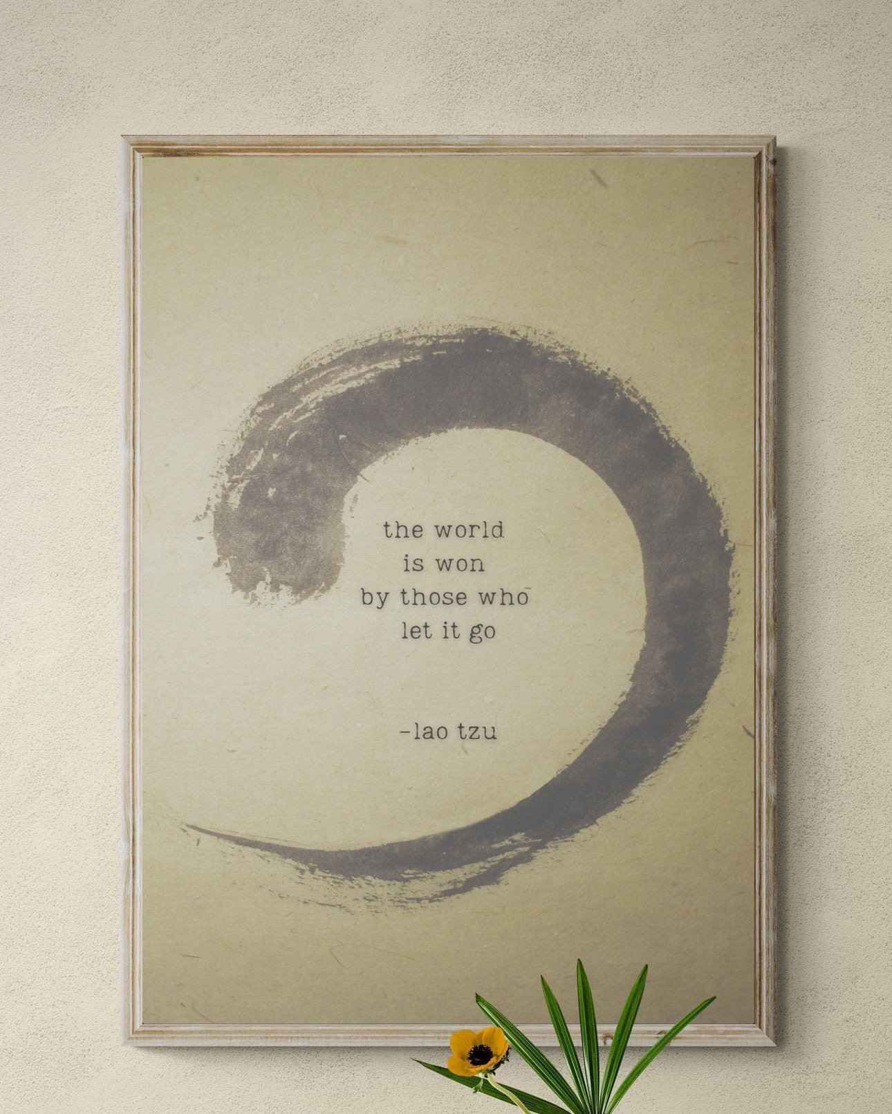 Zen Art Inspirational Quote Positive Quotes Quote Print - Etsy