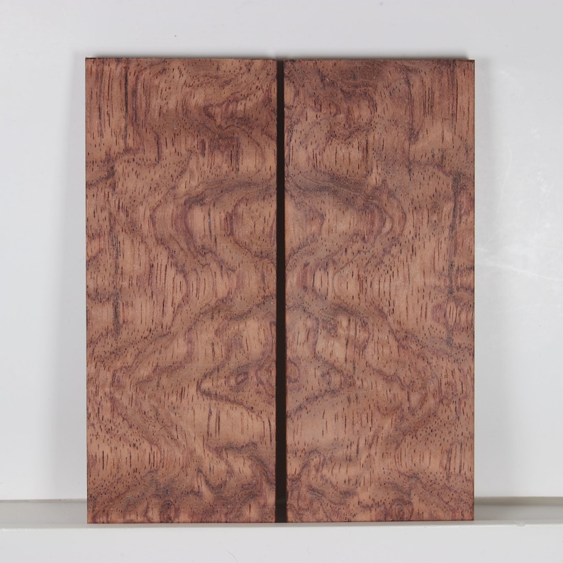 Kewazinga With Padauk and Mahogany Knife Handle Blanks - Etsy