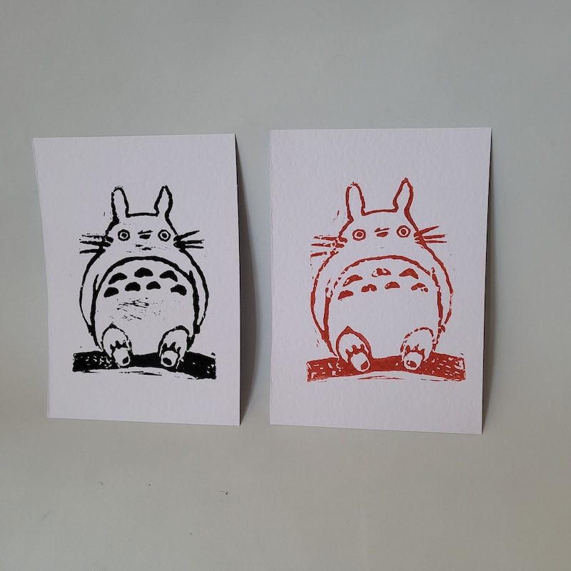 Totoro Art Print - Etsy