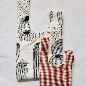 3 Sizes / Square Knot Bag Sewing Pattern and Step by Step Tutorial ...