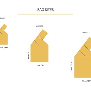 3 Sizes / Square Knot Bag Sewing Pattern and Step by Step Tutorial ...