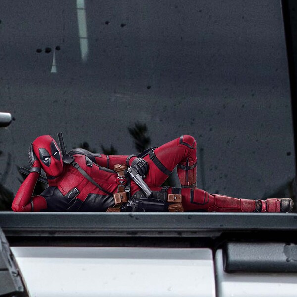 Deadpool Vinyl Decal for Windows - Etsy