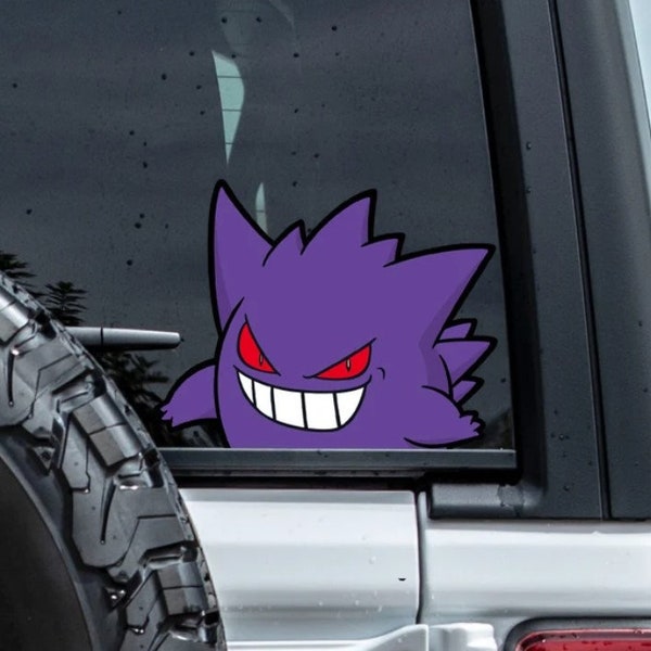 Gengar Car Stickers - Etsy