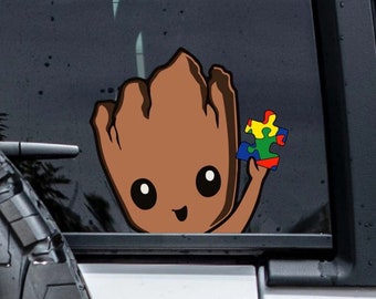 Baby Groot Window Peeker - Etsy