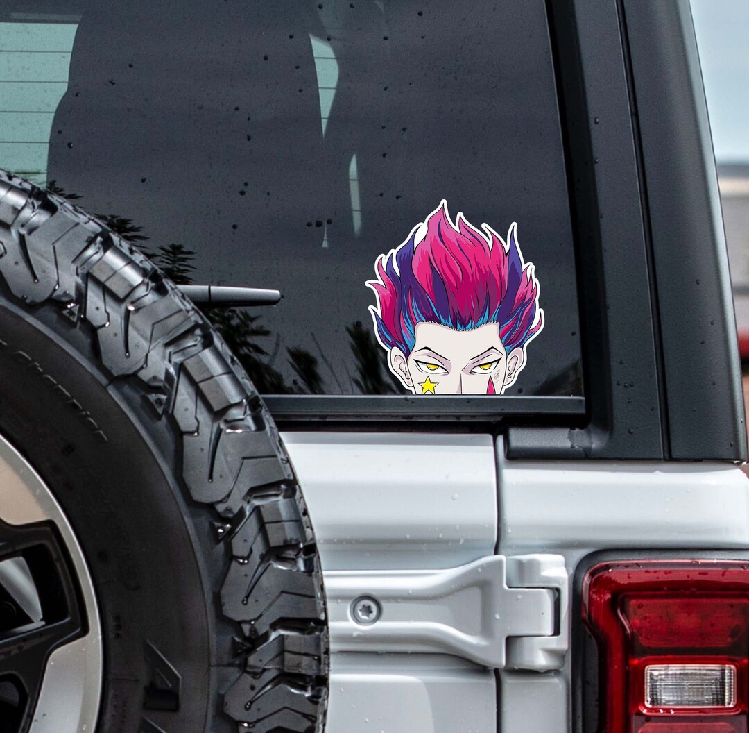Anime Style Peeker Vinyl Sticker Great for Car Windows/bumpers Laptop ...