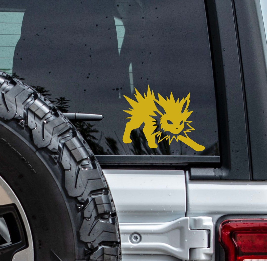Jolteon 6x5 Vinyl Decal Sticker High Quality for Car Windows Laptops ...