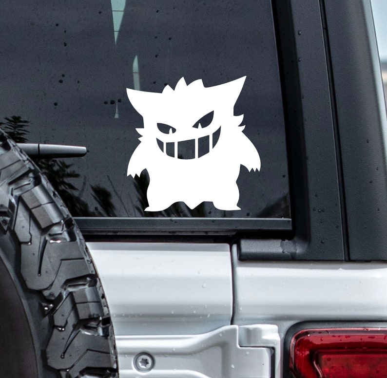 Gengar 6x6 Vinyl Decal Sticker High Quality for - Etsy