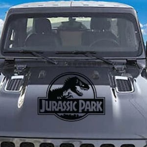 Jurassic Park Vinyl Decal Set Hood and Door High Quality Many Colors ...