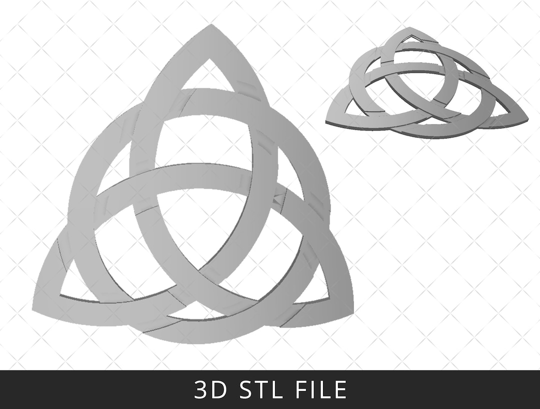Celtic Knot STL File 3D Printable Model STL File for 3D - Etsy
