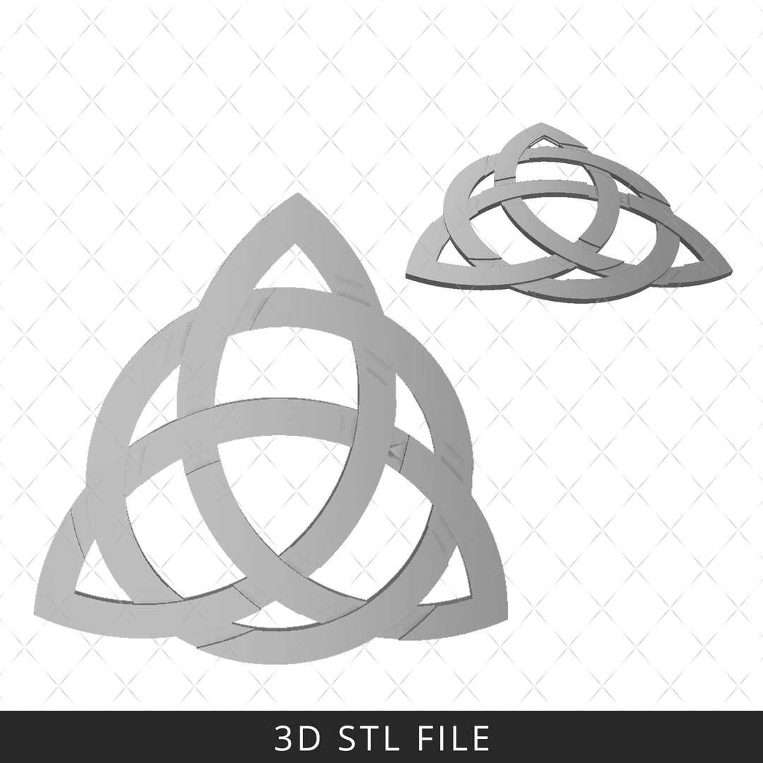 Celtic Knot, STL File, 3D Printable Model, STL File for 3D Printing ...