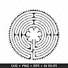Ello Labyrinth SVG - Etsy