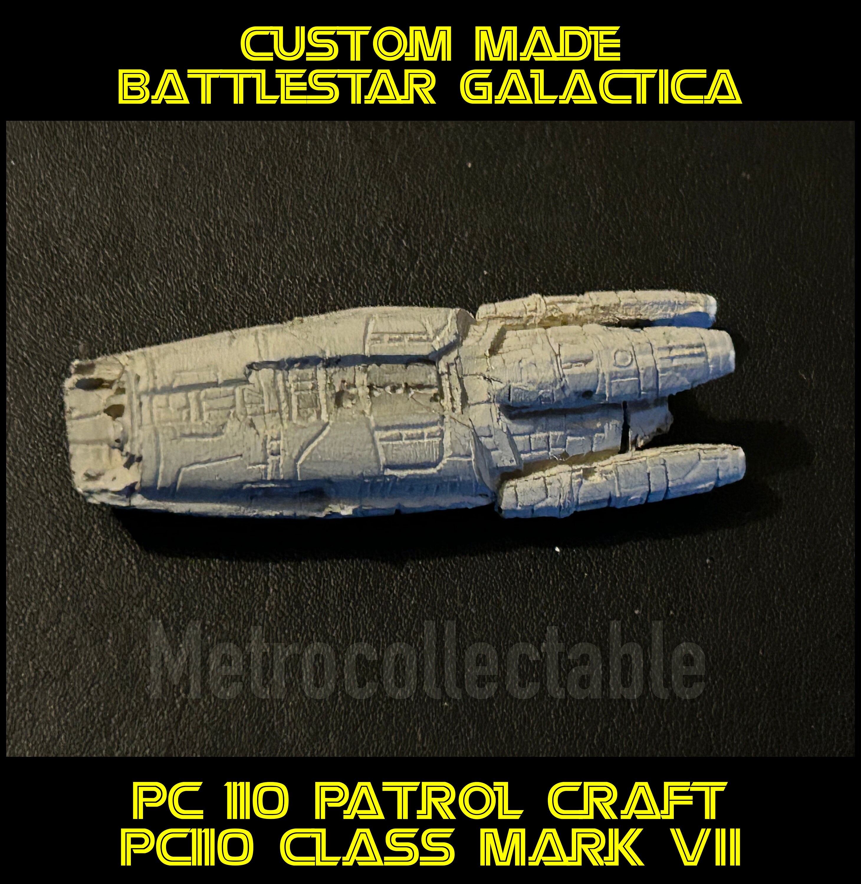 Miniature Battlestar Galactica Custom Made: PC 110 Patrol Craft PC110 ...