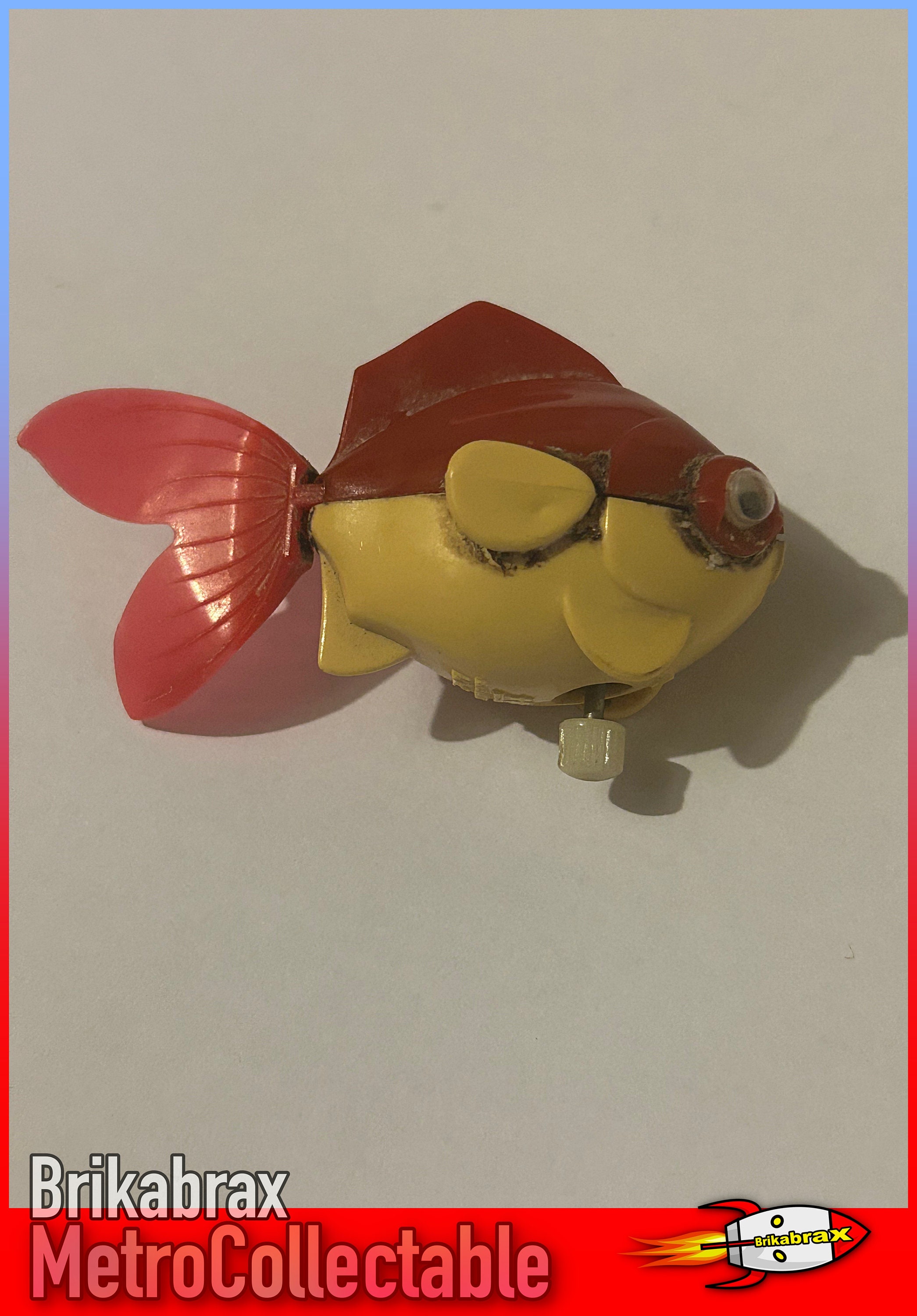 Vintage TOMY Plastic Wind up Red & White Fish No. 2 circa 1980s - Etsy