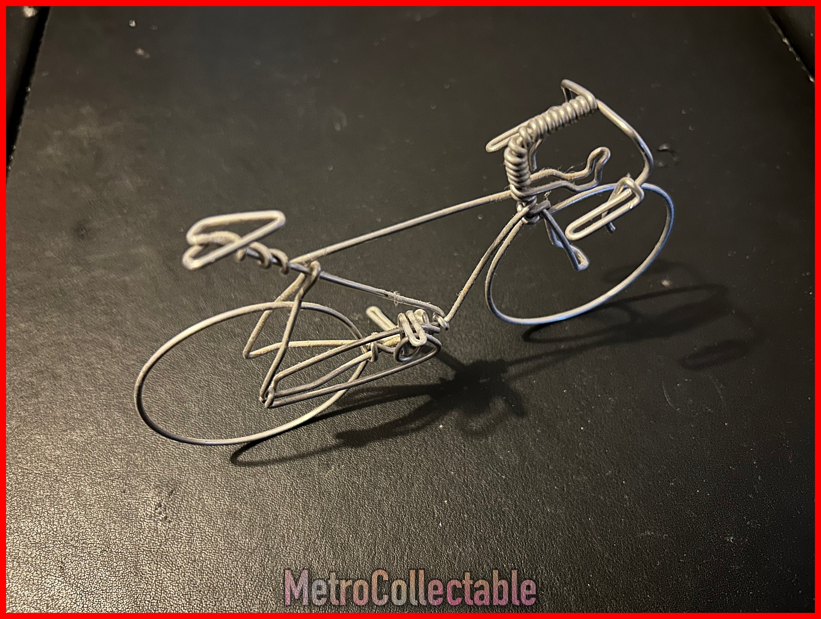 Metal Wire Hand Made Racing Bicycle Model (14cm) Made Circa 1990s - Etsy
