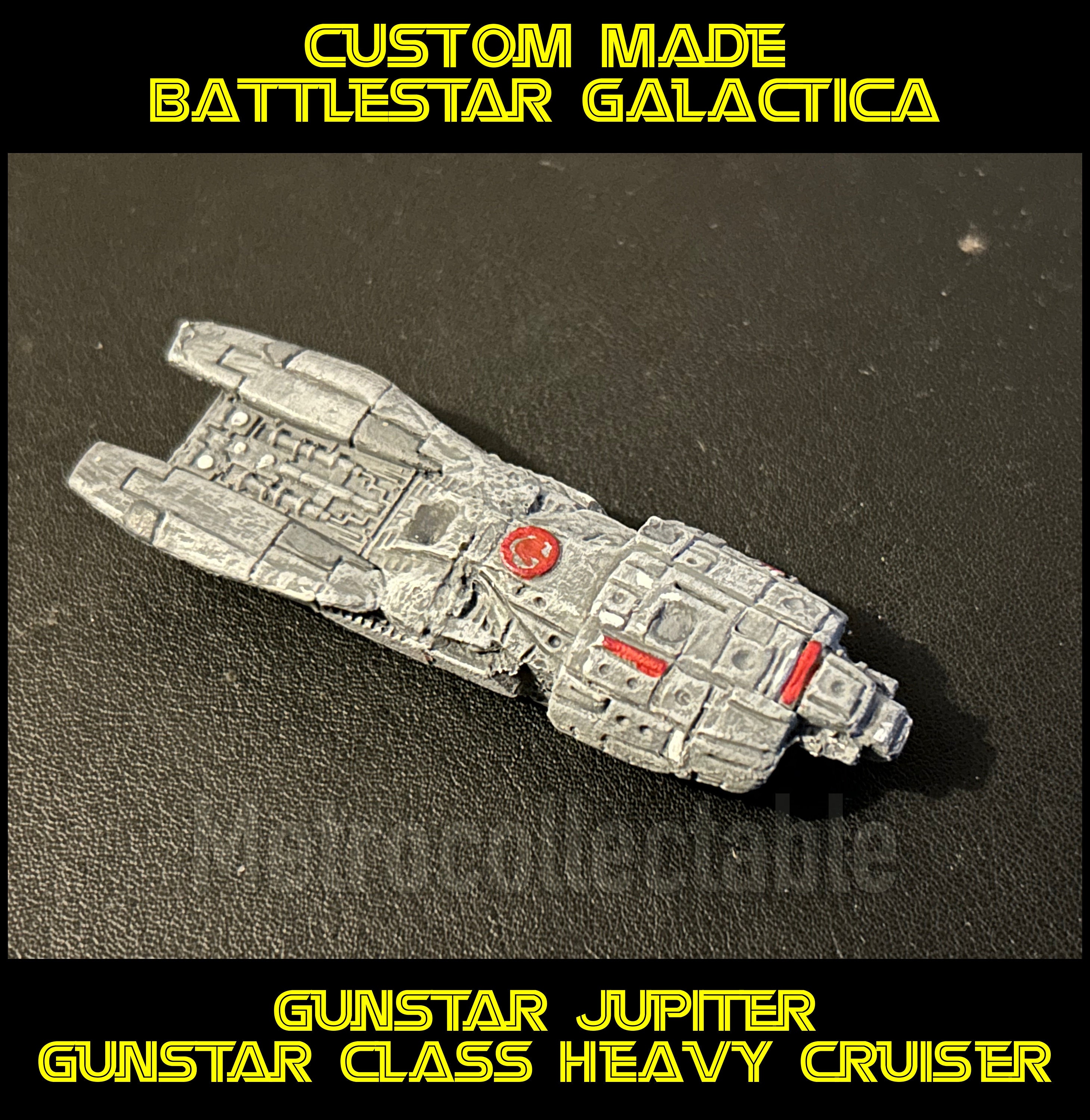 Battlestar Galactica Custom Made: Battlestar Gunstar Jupiter Gunstar ...