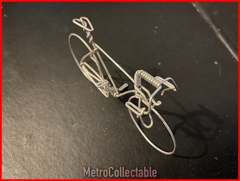 Metal Wire Hand Made Racing Bicycle Model (14cm) Made Circa 1990s - Etsy