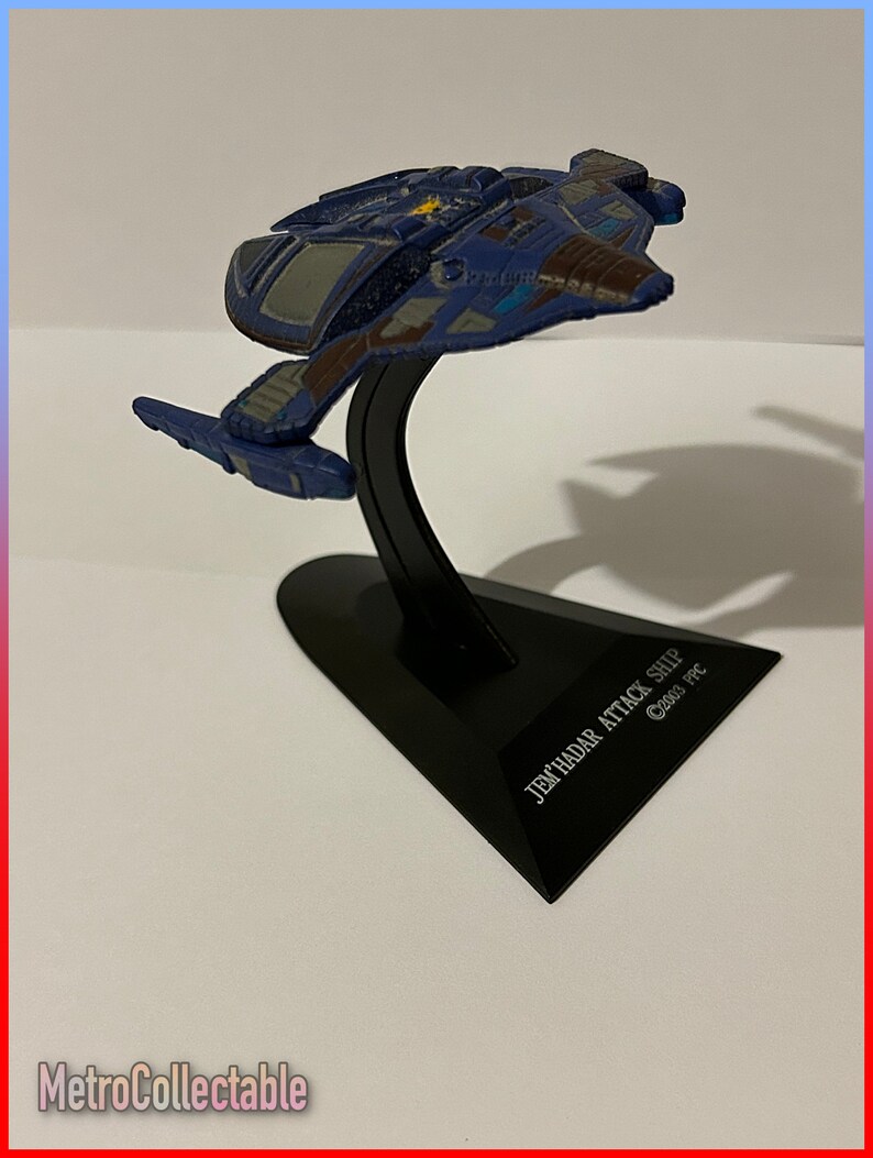 Furuta Star Trek Pre-painted Mini Model: Jem'hadar Attack Ship - Etsy