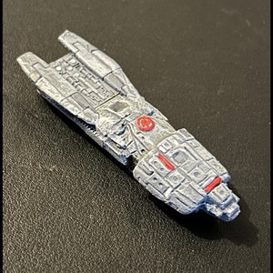 Battlestar Galactica Gunstar Jupiter Model: Resin Cast, Pre-painted (7 ...