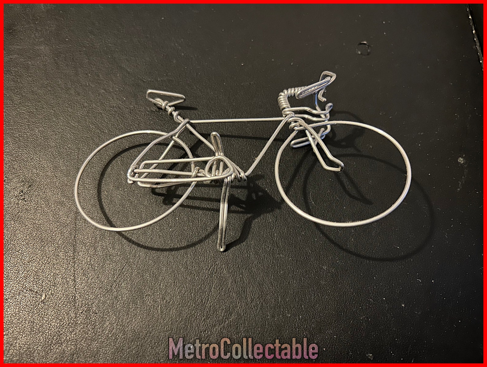 Metal Wire Hand Made Racing Bicycle Model (14cm) Made Circa 1990s - Etsy