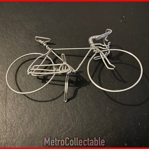 Metal Wire Hand Made Racing Bicycle Model (14cm) Made Circa 1990s - Etsy