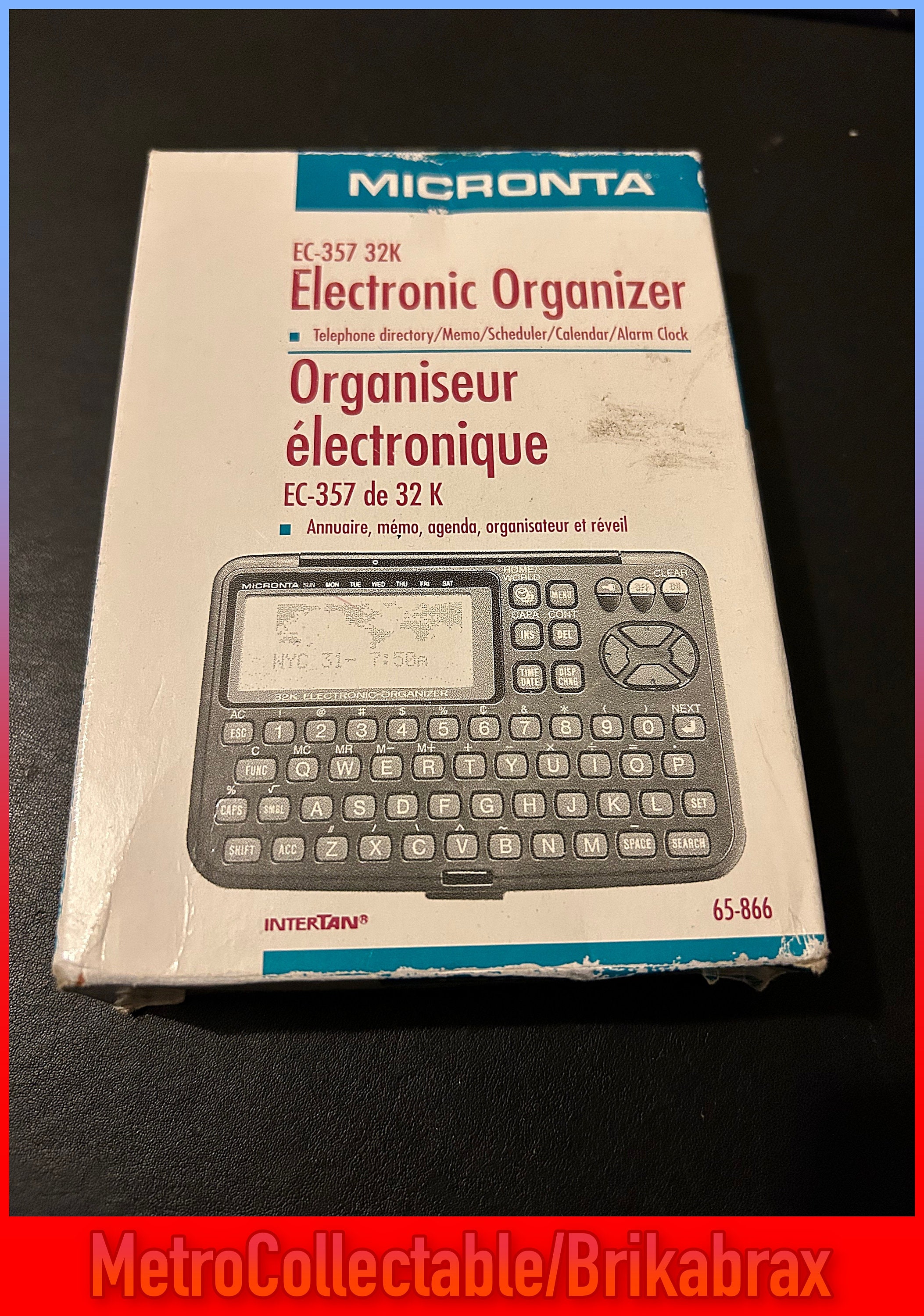 Micronta 32K EC-357 Electronic Pocket Organizer With - Etsy Singapore