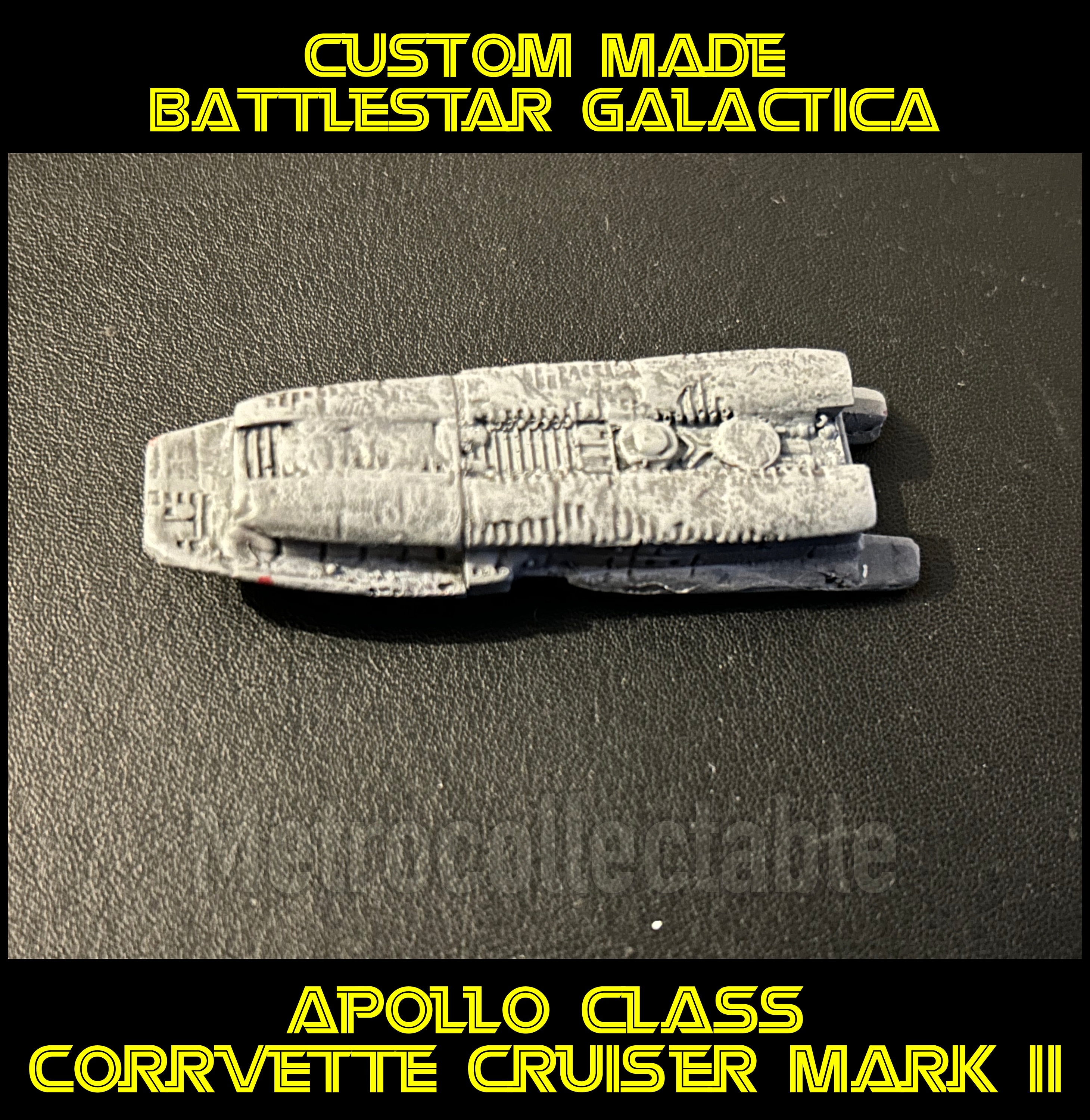 Battlestar Galactica Custom Made: Apollo Class Corvette Cruiser Mark II ...