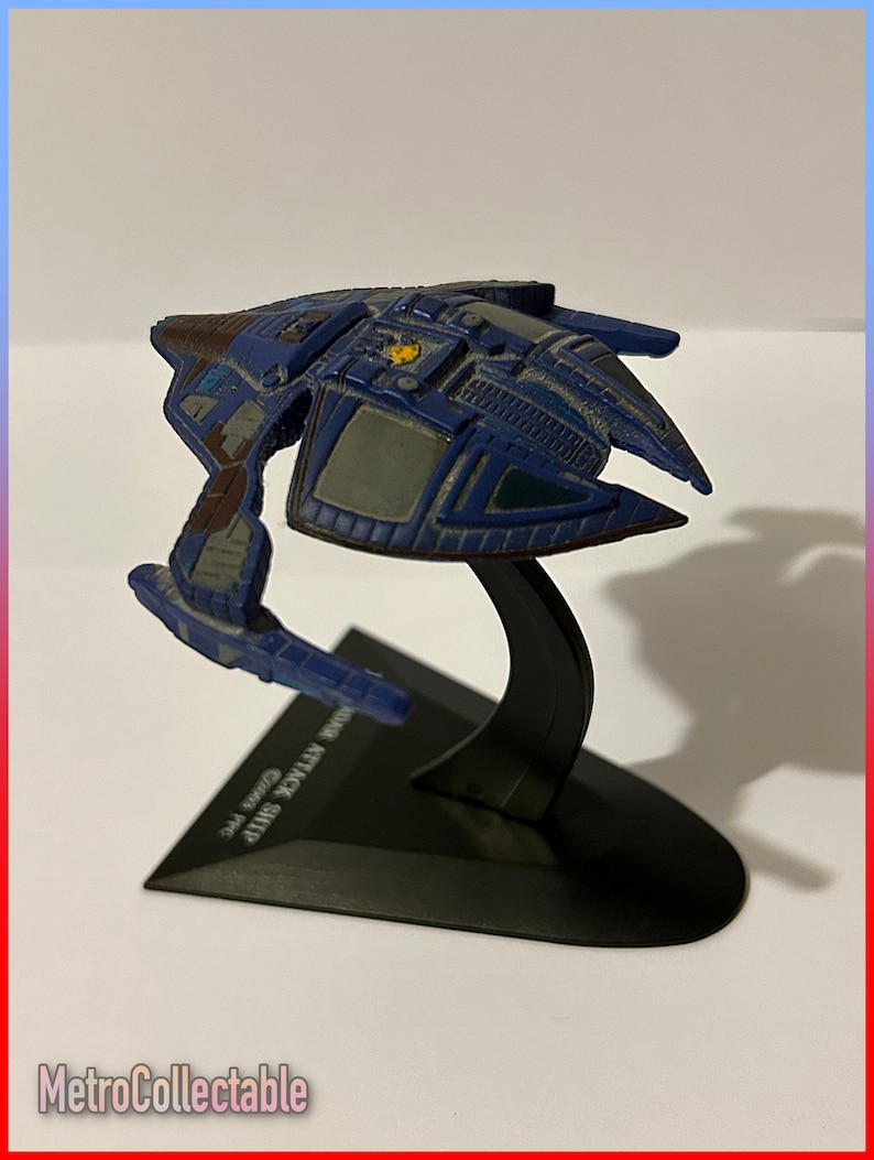 Furuta Star Trek Pre-painted Mini Model: Jem'hadar Attack Ship - Etsy