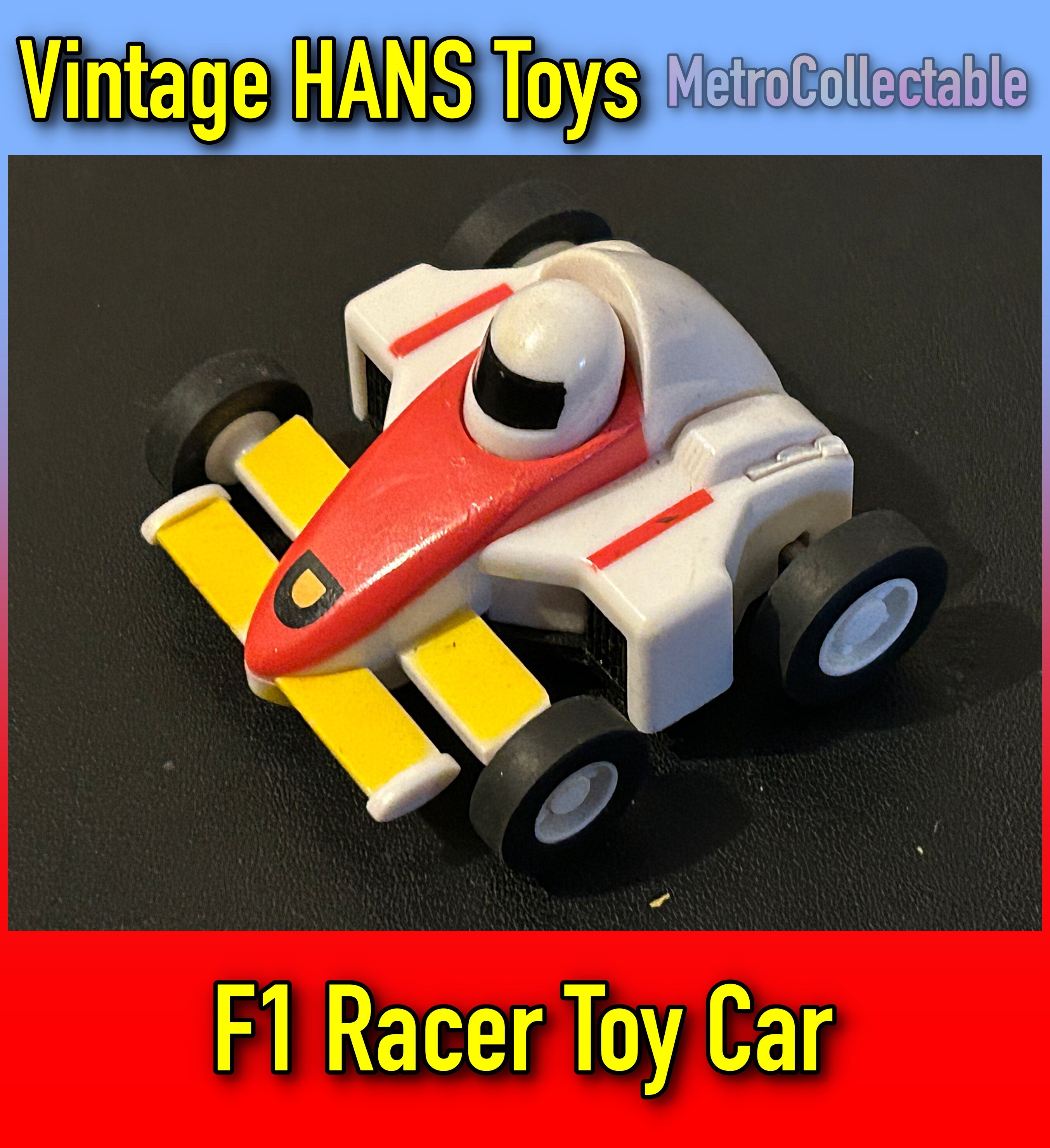 Vintage HANS Brand Toy F1 Racer Pull Back Toy Car (circa 1980s) - Etsy