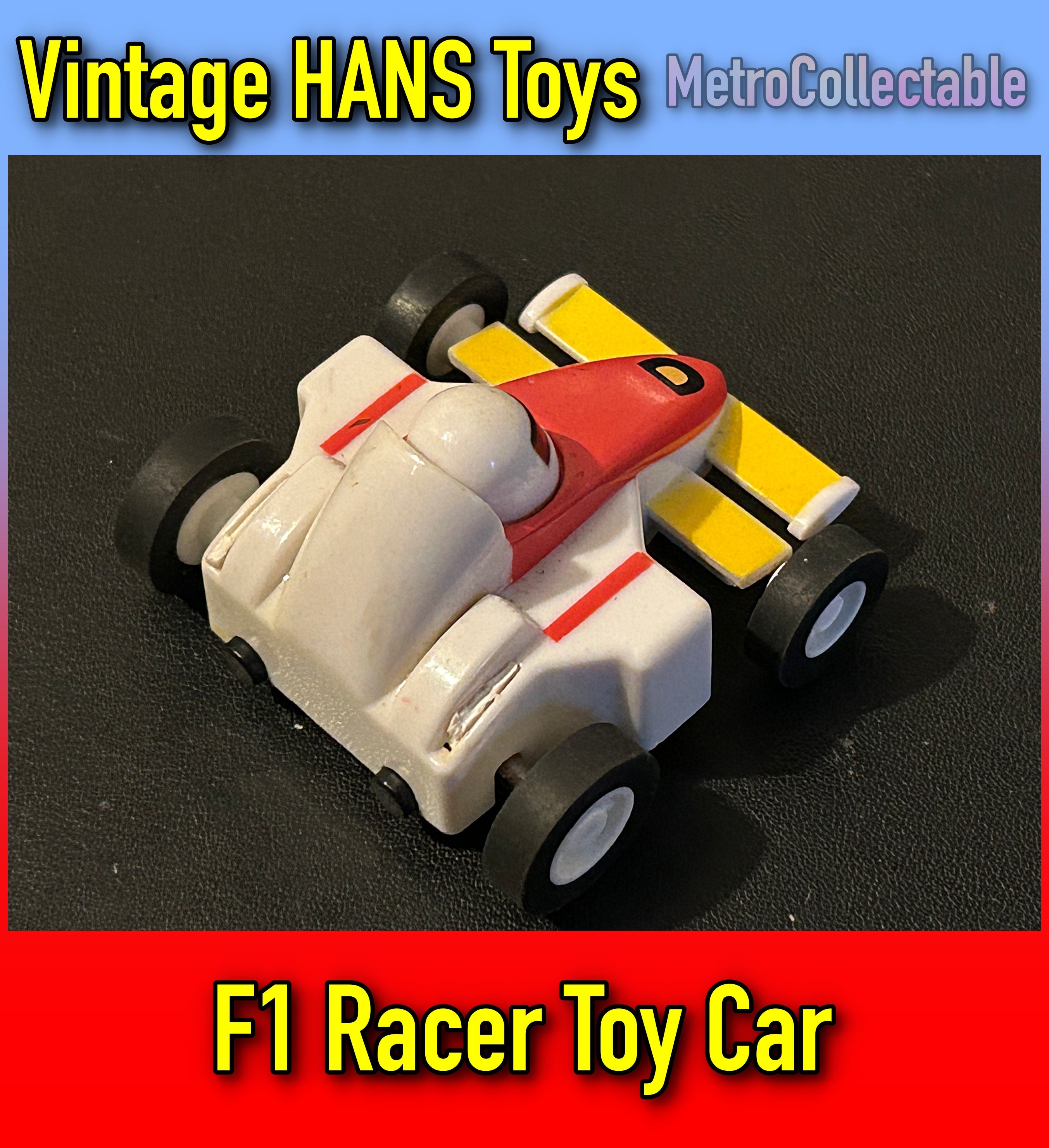 Vintage HANS Brand Toy F1 Racer Pull Back Toy Car (circa 1980s) - Etsy