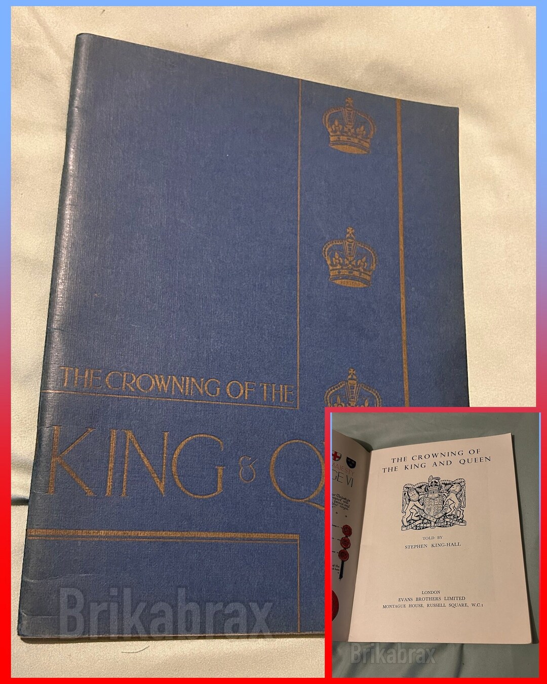 The Crowning of the King and Queen (george VI) Vintage Paperback ...