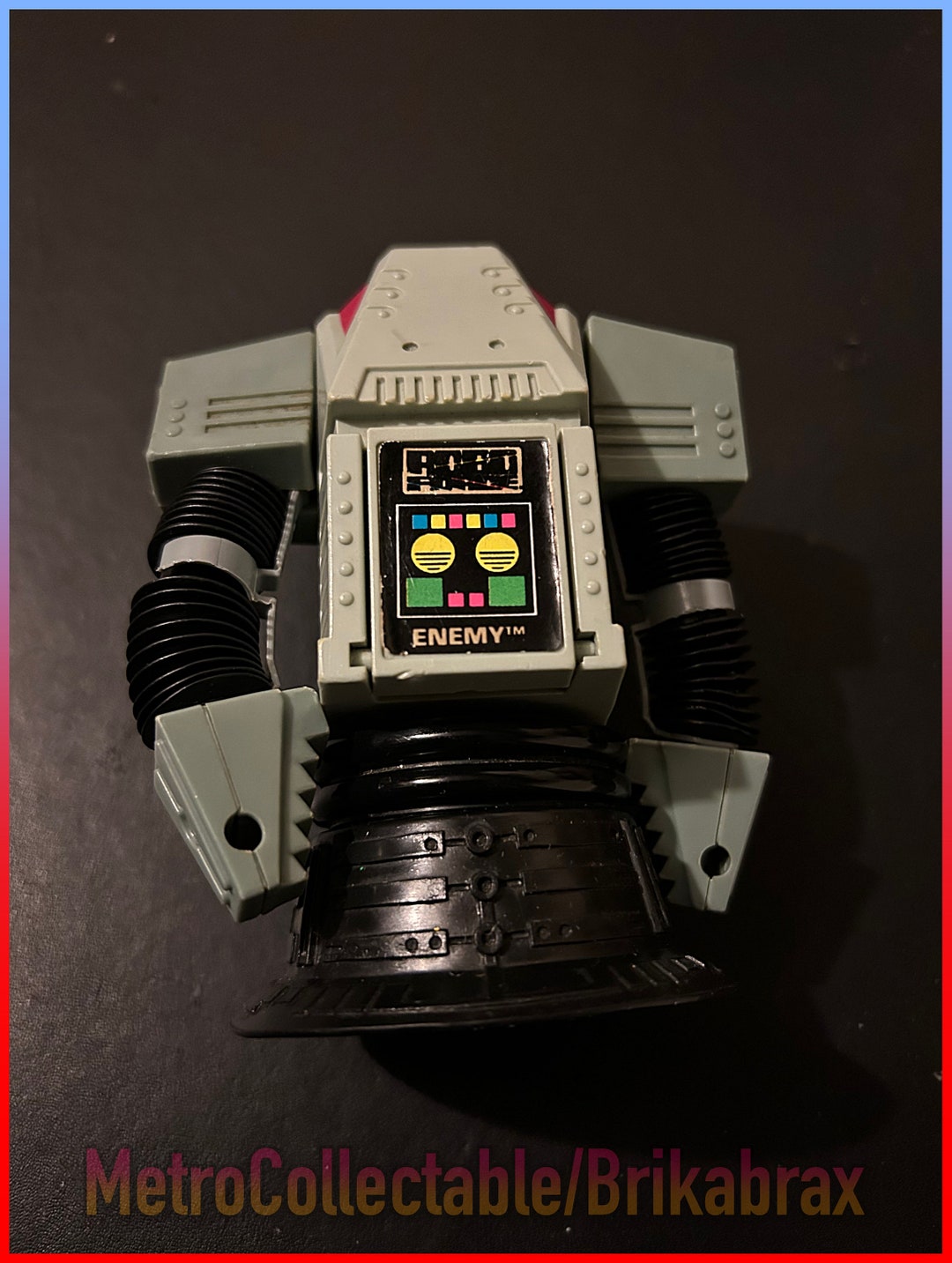 Vintage 5" Robo Force Robot CBS Toys 1984 ENEMY the Dictator Action ...