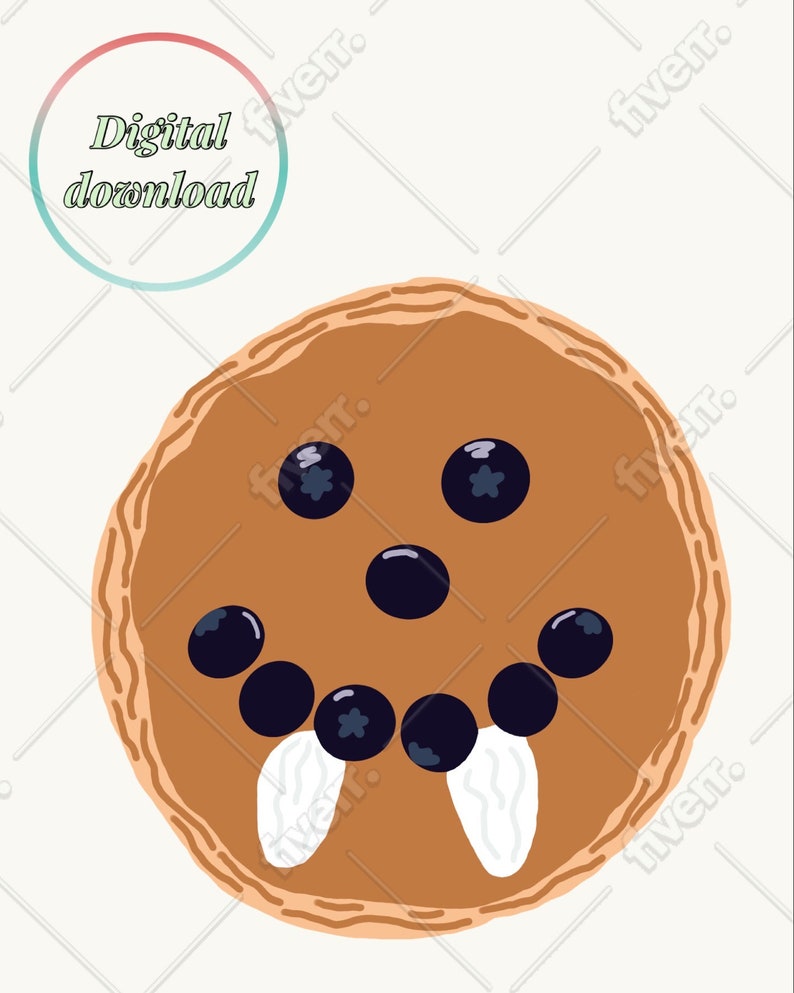 Damon Pancake Digital Download, Vampire Diaries Digital Download, Tvd ...