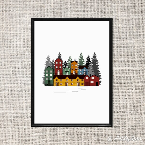 Scandinavian Poster - Etsy