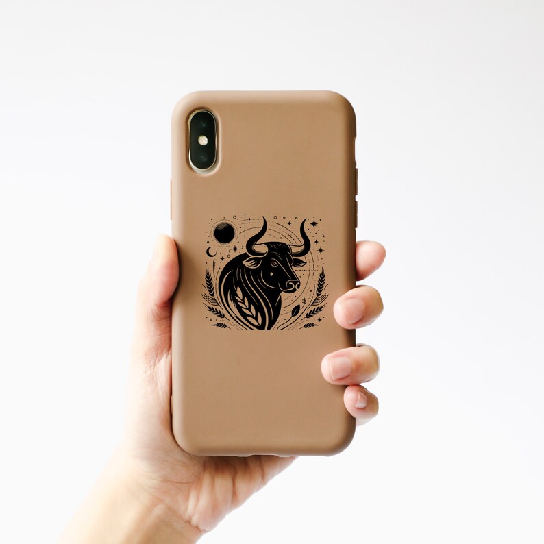 Taurus Zodiac Vector Art, Taurus Zodiac Svg Files, Taurus Sign Art ...