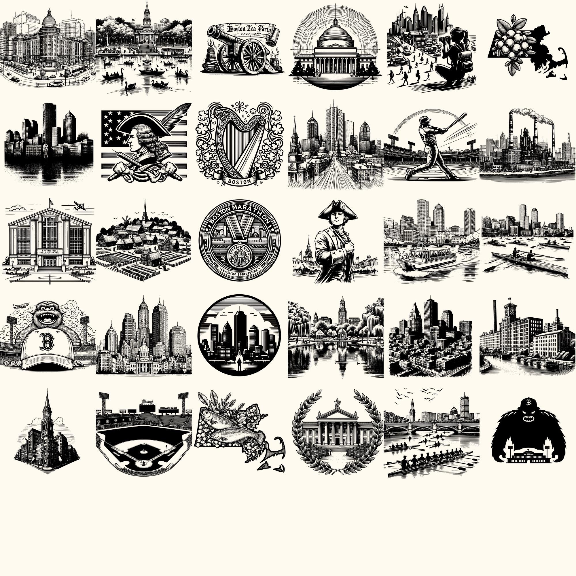 Massachusetts State Svg Bundle, Massachusetts State Vector ...