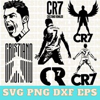 Cristiano Ronaldo Svg - Etsy Canada