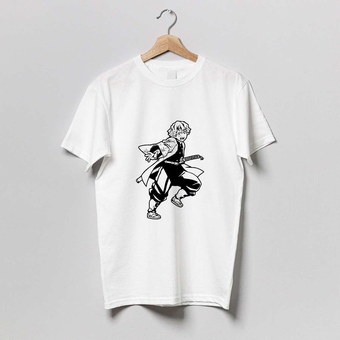 7 Zenitsu Agatsuma Svg Bundle, Zenitsu Agatsuma Vector, Demon Slayer ...