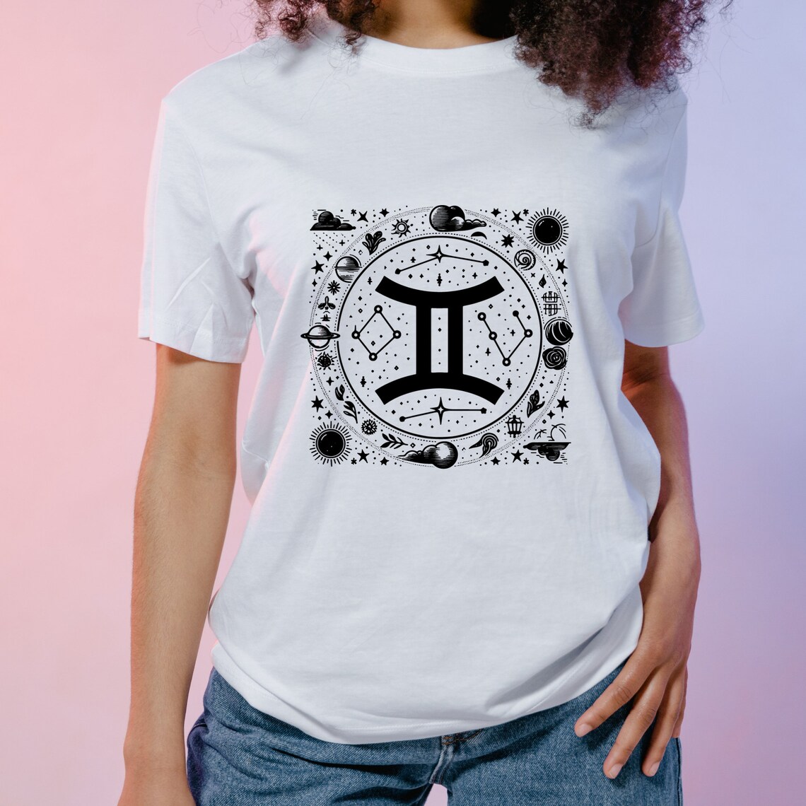 Gemini Zodiac Vector Art, Gemini Zodiac Svg Files, Gemini Sign Art ...