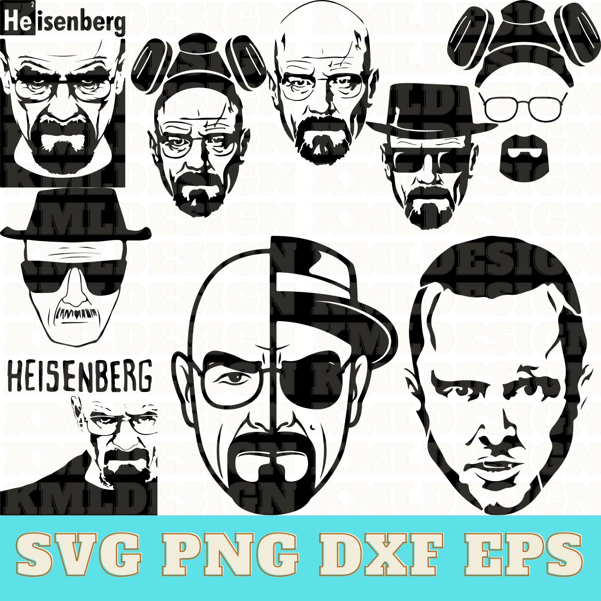 10 Walter White Svg Bundle, Breaking Bad Svg, Heisenberg Svg, Breaking ...