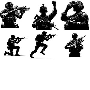 Special Forces Svg Bundle, Special Ops Svg, Soldier Vector Cut File for ...