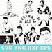 6 Muhammad Ali Svg Bundle, Muhammad Ali Vector, Muhammad Ali Clipart ...