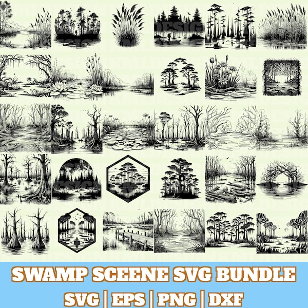 Swamp Art - Etsy