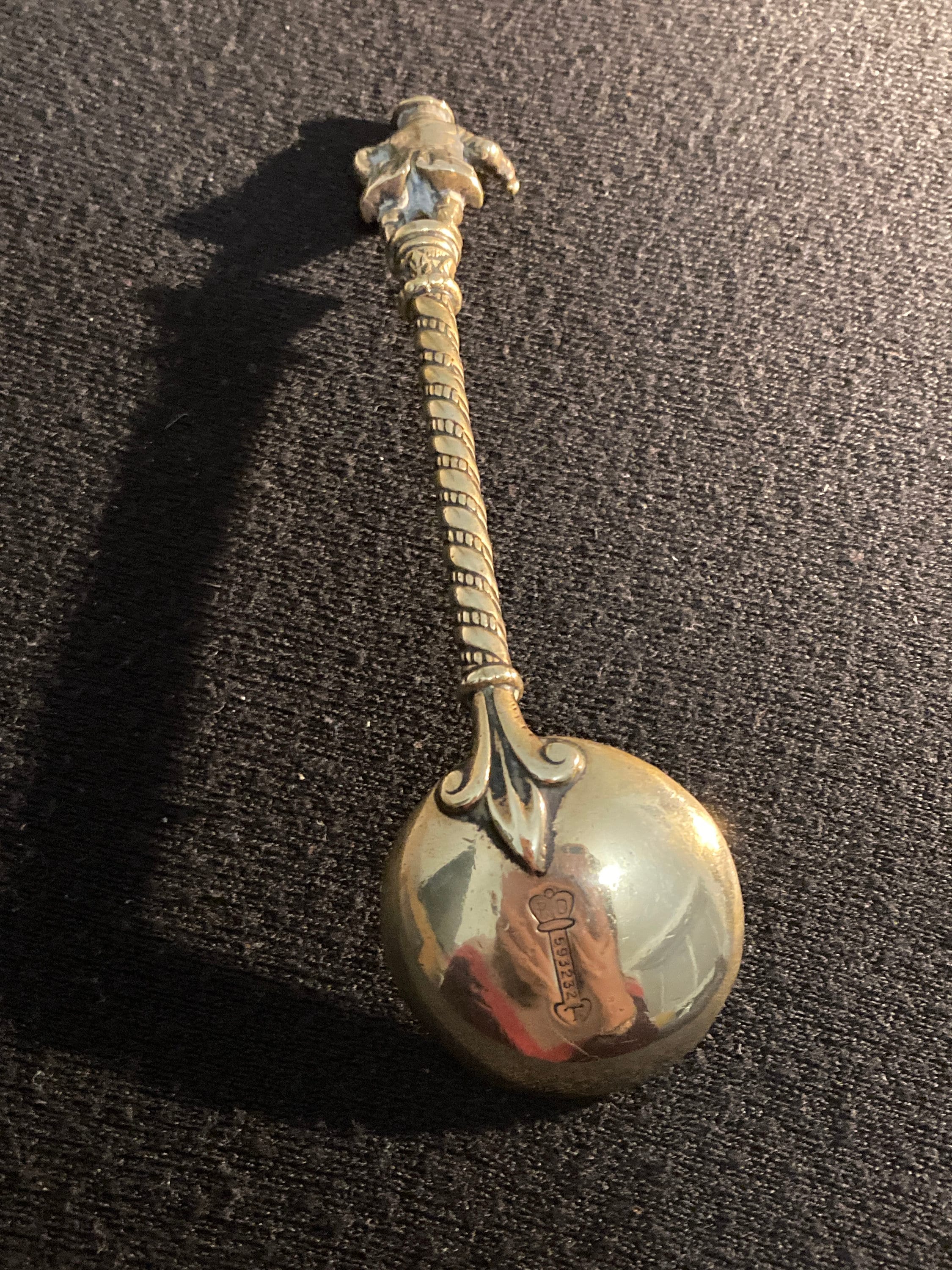 Rare and Unusual Antique Brass Character Spoon - Etsy UK