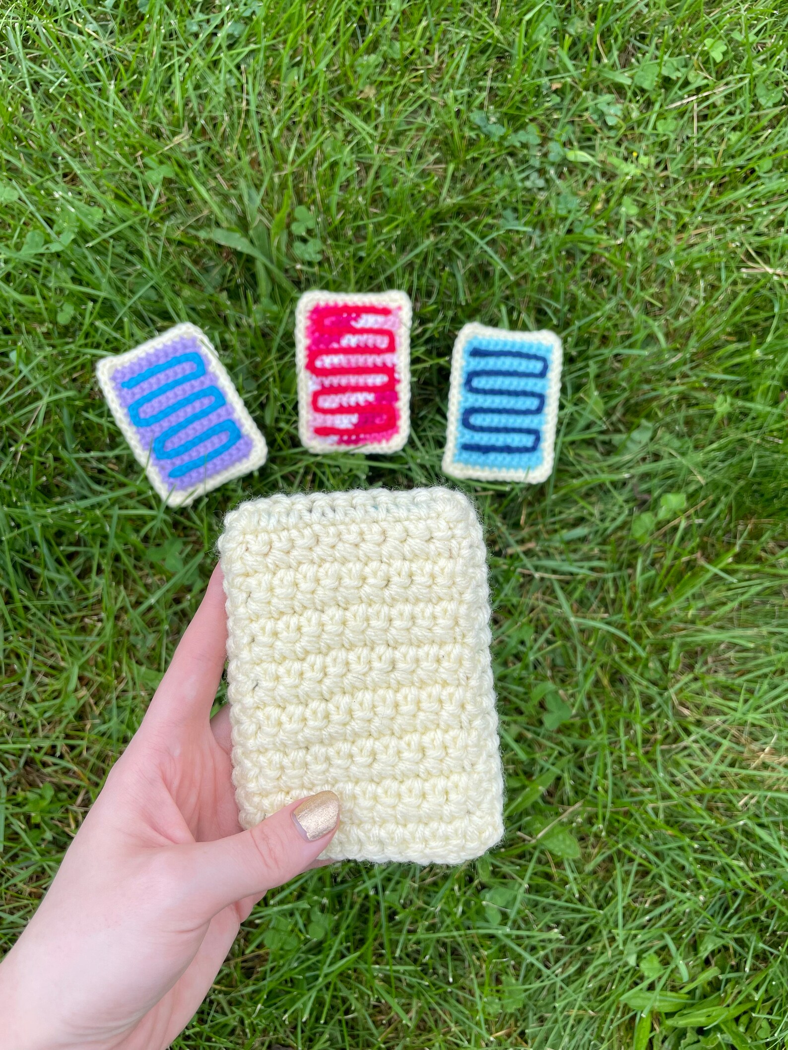 Crochet Sensory Fidget Crinkle Poptart Toy Pattern - Etsy