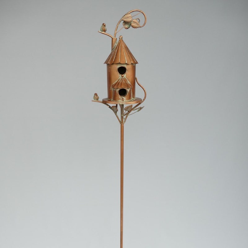 Copper Bird House - Etsy
