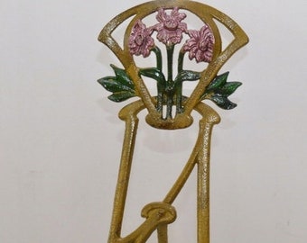 Restaurant Menu Stand and Candlesticks Book Stand in Art Deco Style ...