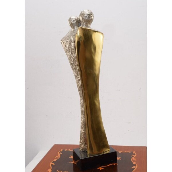 Bronze Loving Couple Sculpture - Etsy